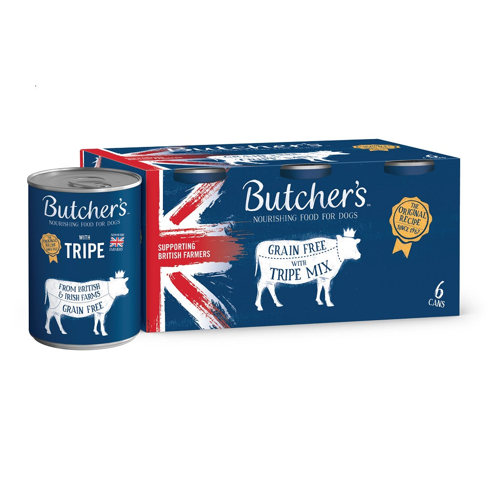 Buy Butcher's Grain Free Tripe Mix Tins - Percys Pet Products