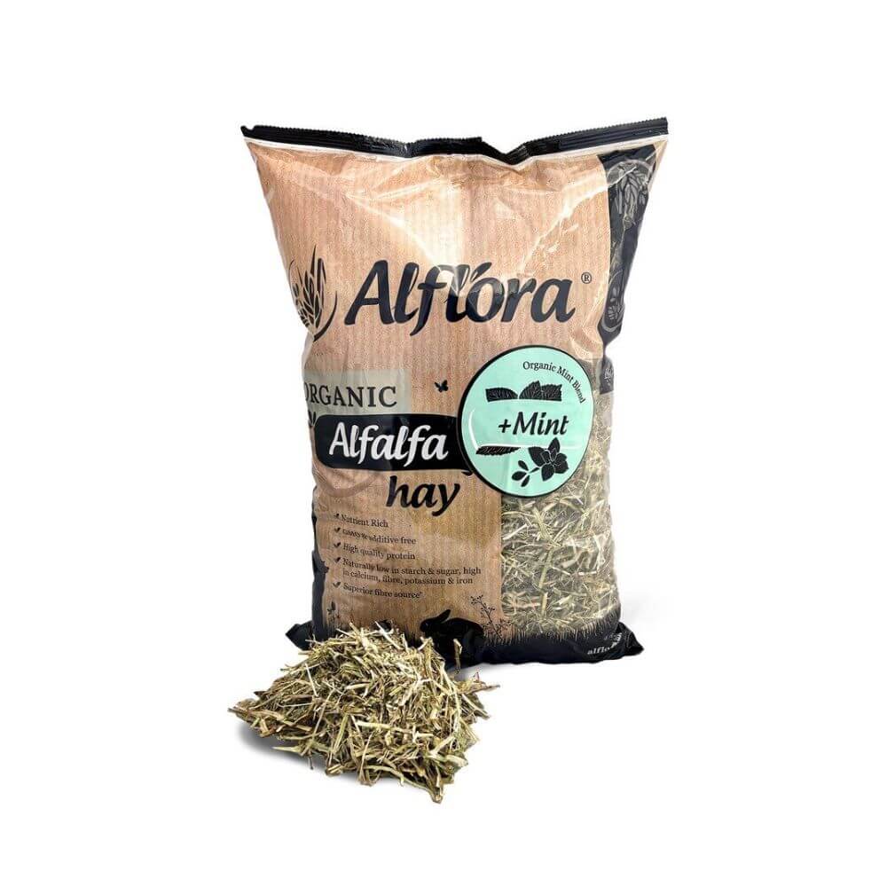 Buy Alflora Organic Alfalfa Hay with Mint - Percys Pet Products