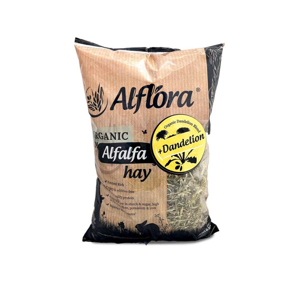 Alflora Organic Alfalfa Hay with Dandelion - Percys Pet Products