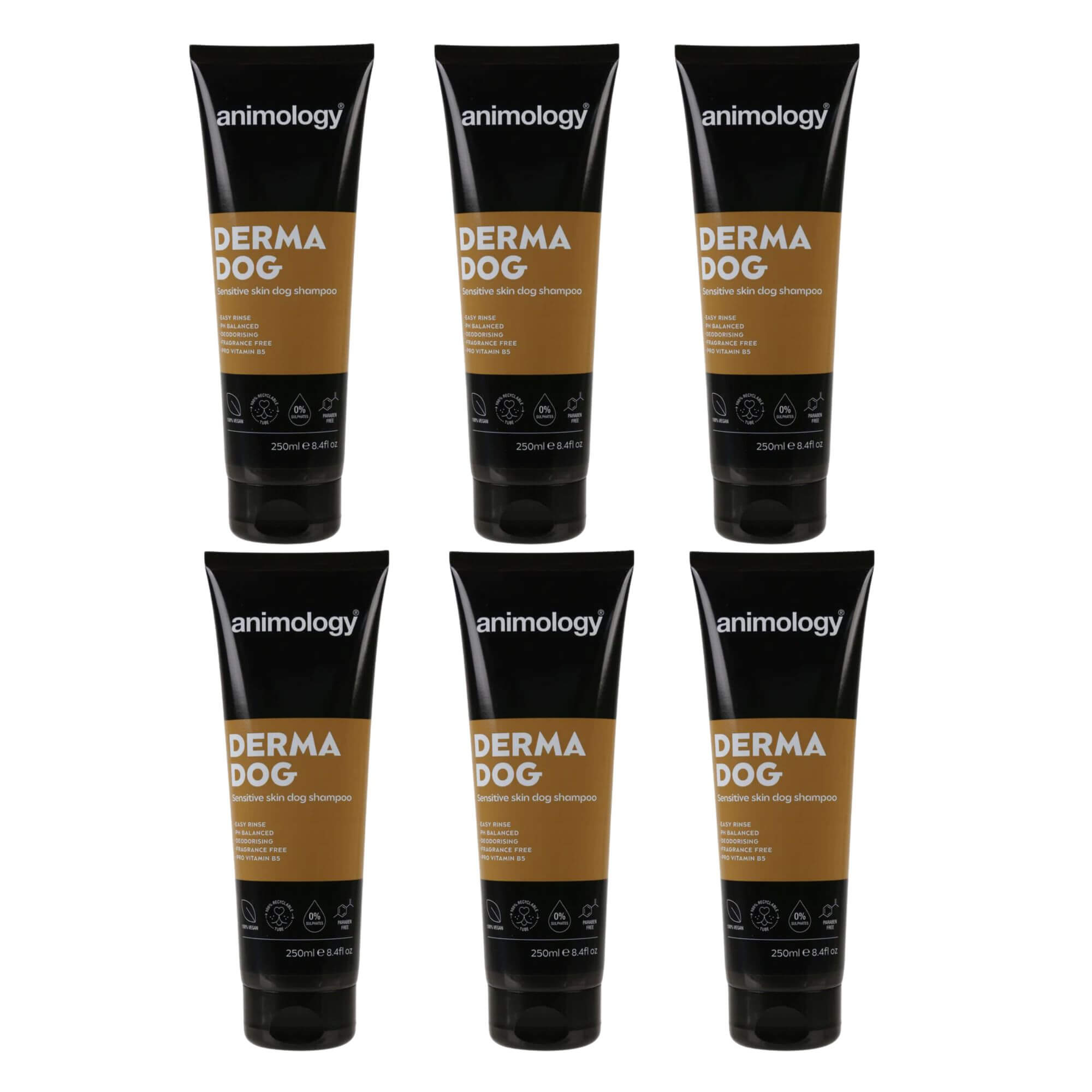 Buy Animology Derma Dog Sensitive Skin Shampoo - Percys Pet Products