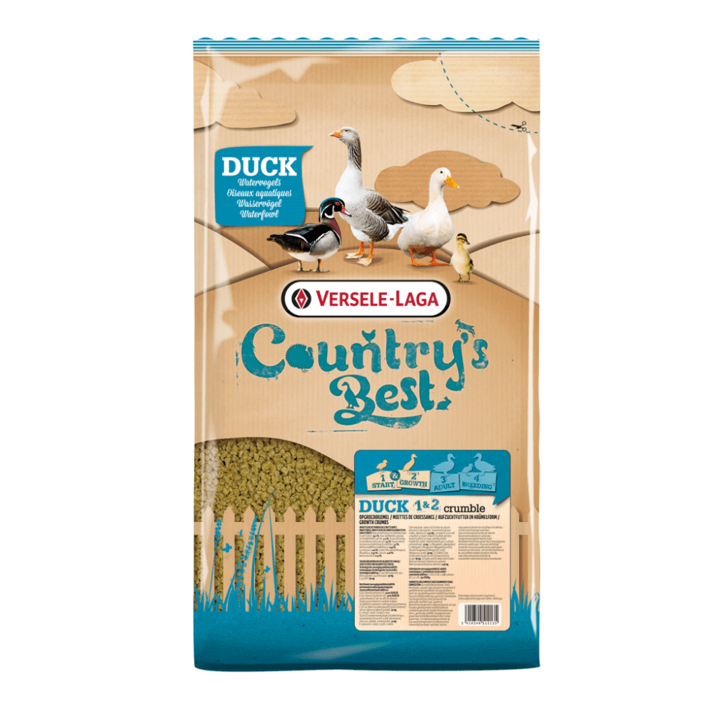 Buy Countrys Best Duck 1 & 2 Crumble 5kg - Percys Pet Products