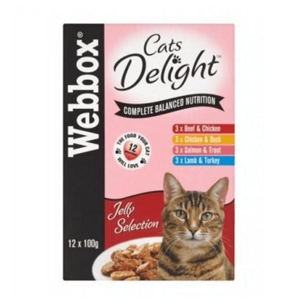 Buy Webbox Cat Delight in Jelly x 48 - Percys Pet Products